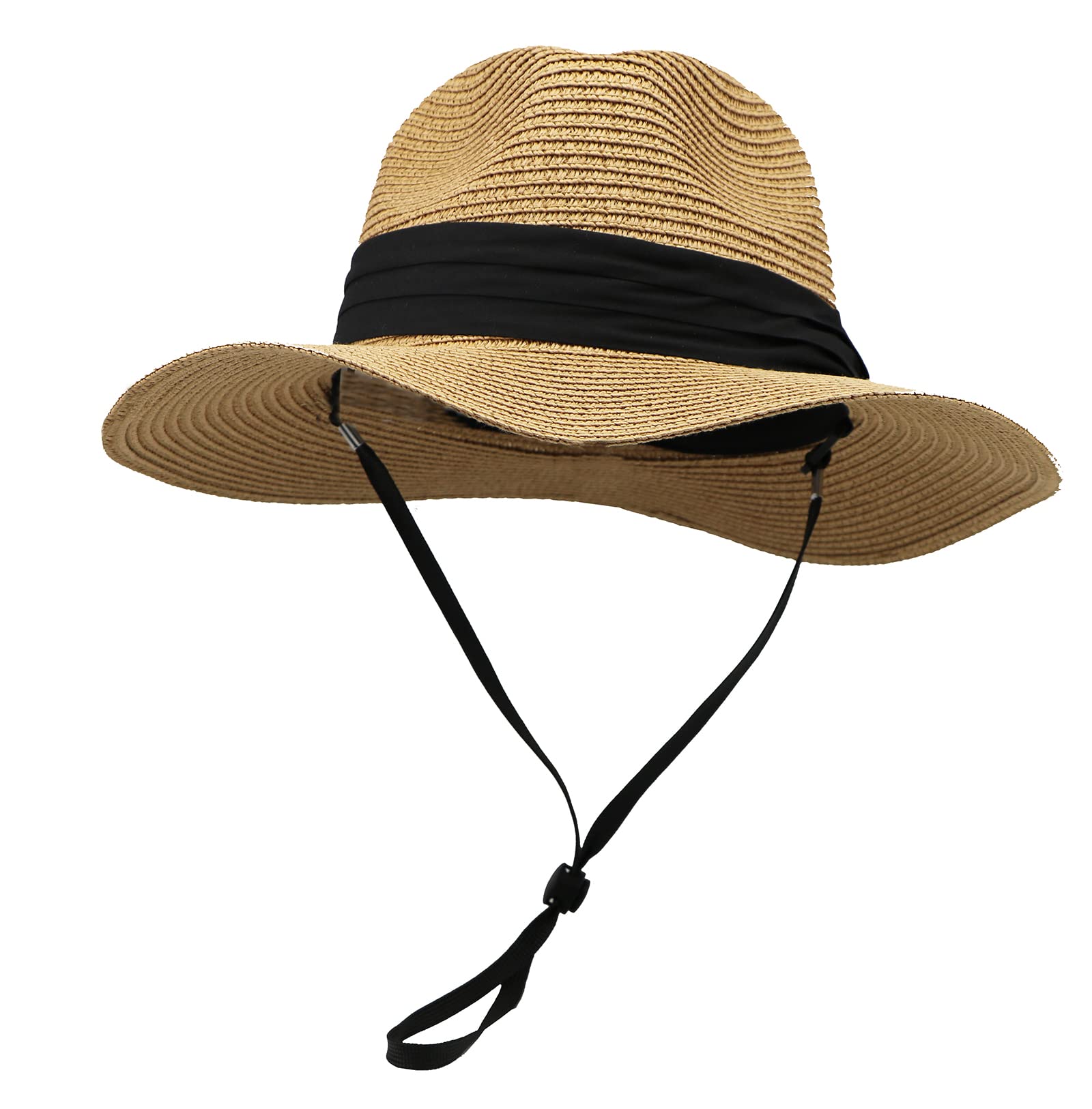 Snapklik.com : Girls Floppy-Straw-Hat Wide Brim Summer-Beach-Sun-Hat ...
