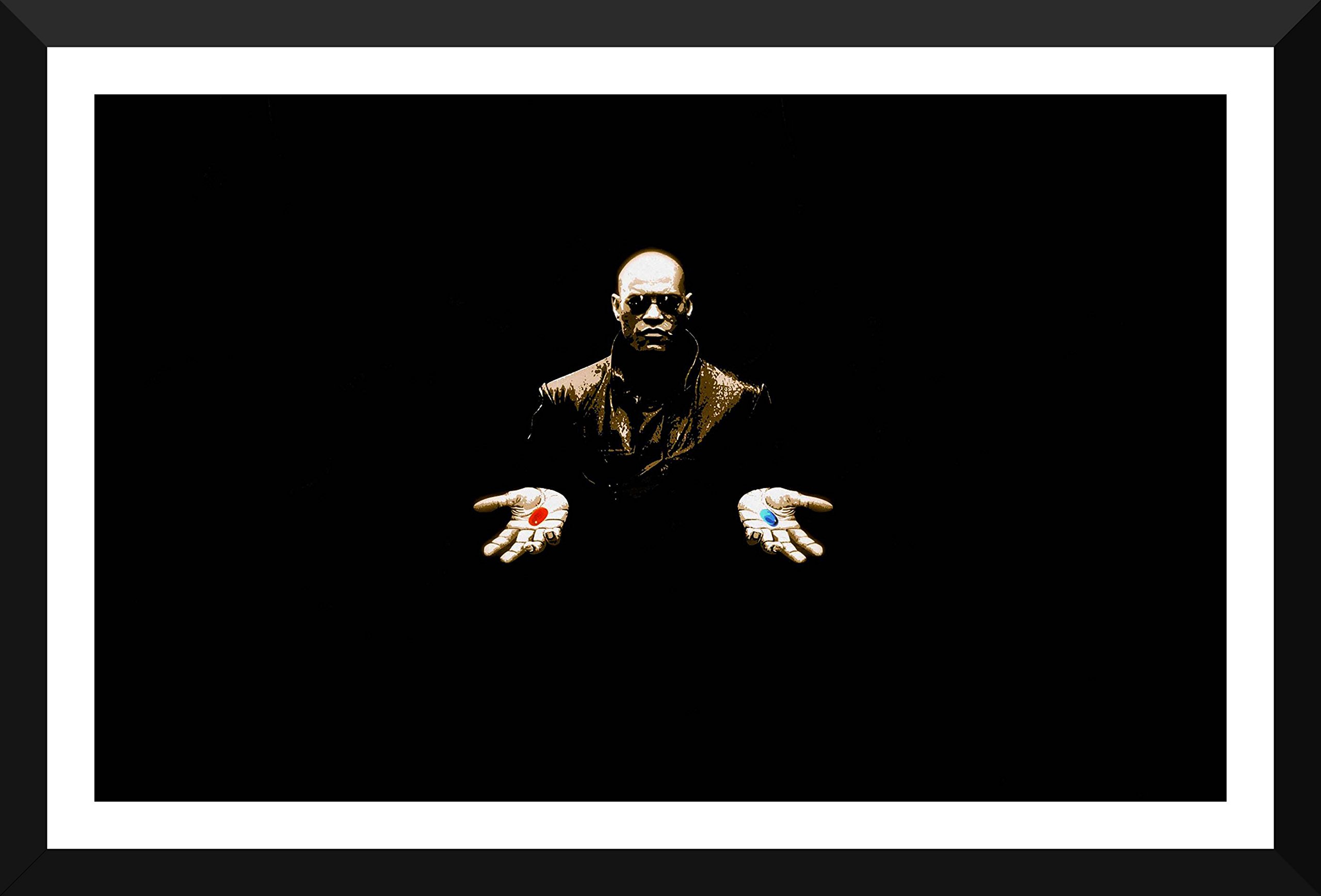 Pill Morpheus The Matrix's Red & Blue Pill Real World Origins