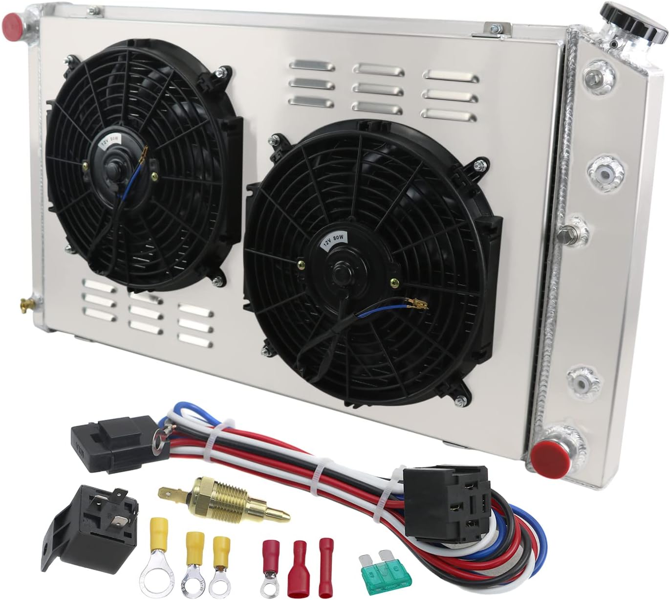 Amazon.com: CU161 Radiator for 1966-1990 Chevy GMC Pontiac Cadillac ...