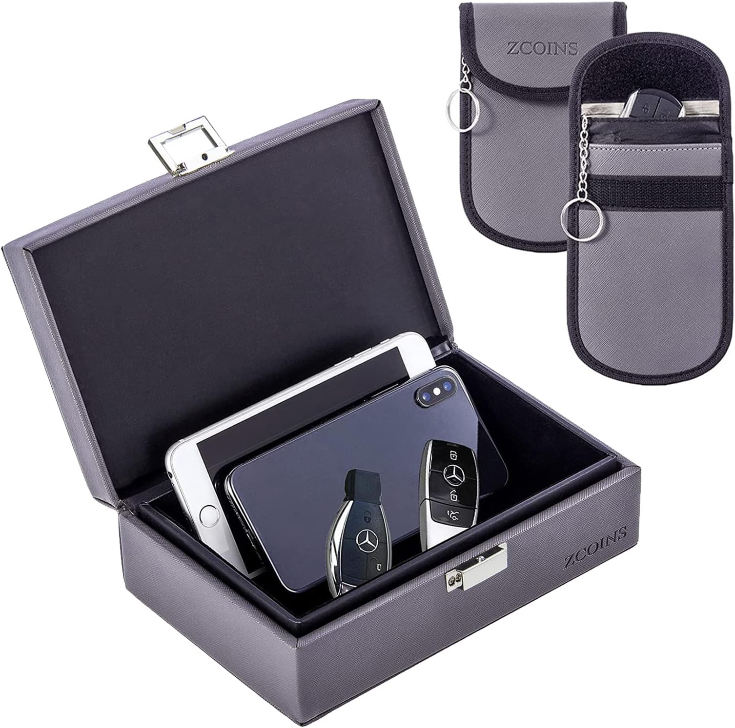 lanpard Keyless Go Schutz Autoschlüssel Box, Keyless Go Schutz Faraday ...