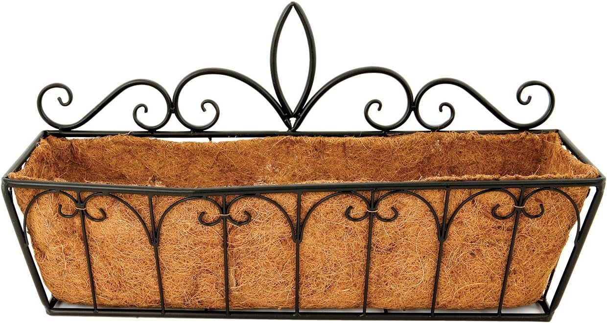 Amazon.com: Great Finds Decorative Metal Rectangular Wall Planter with ...
