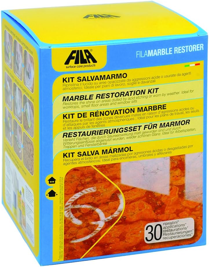 FILA Surface Care Solutions Marble Restoration Kit - Marble Kit Repair ...