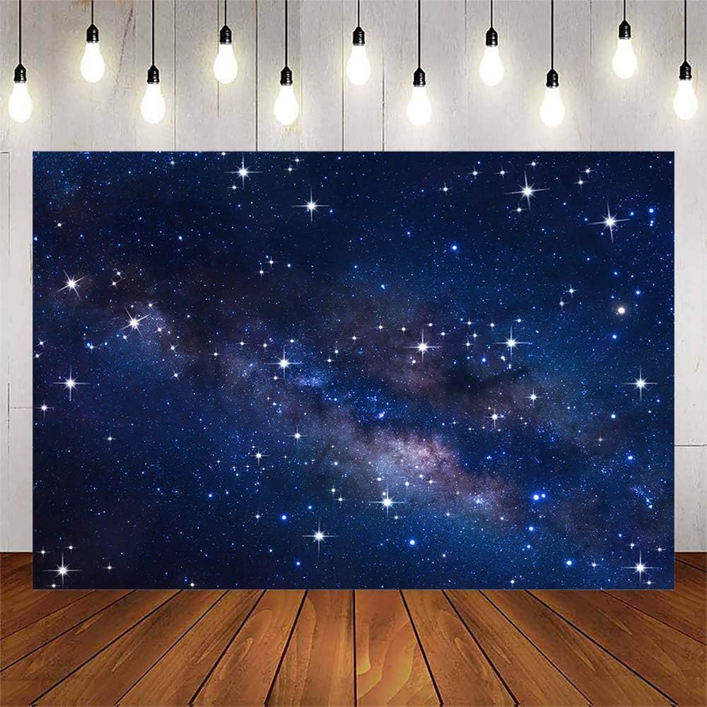 Amazon.com : 7x5ft Space Galaxy Birthday Backdrop, Universe Nebula ...