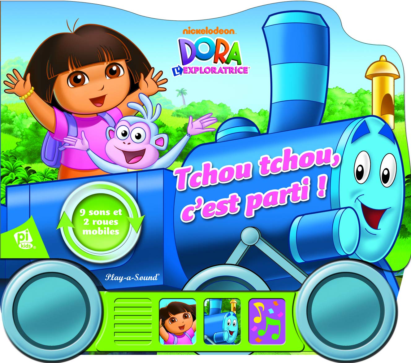 DORA L'EXPLORATRICE - TCHOU TCHOU, C'EST PARTI ! (LES MUSI-LIVRES, 23 ...