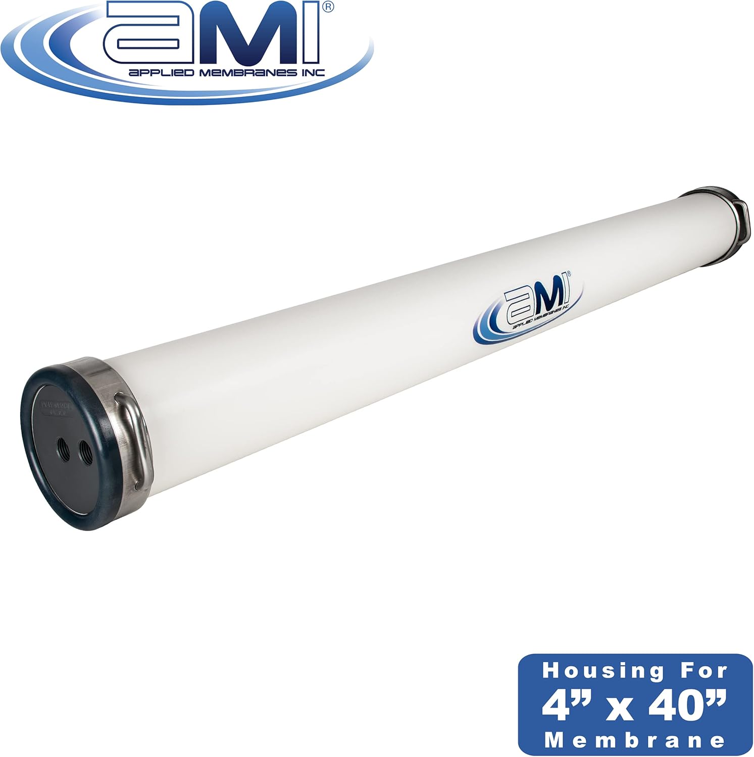APPLIED MEMBRANES, INC. 4x40 RO Membrane Housing | PVC RO Pressure ...