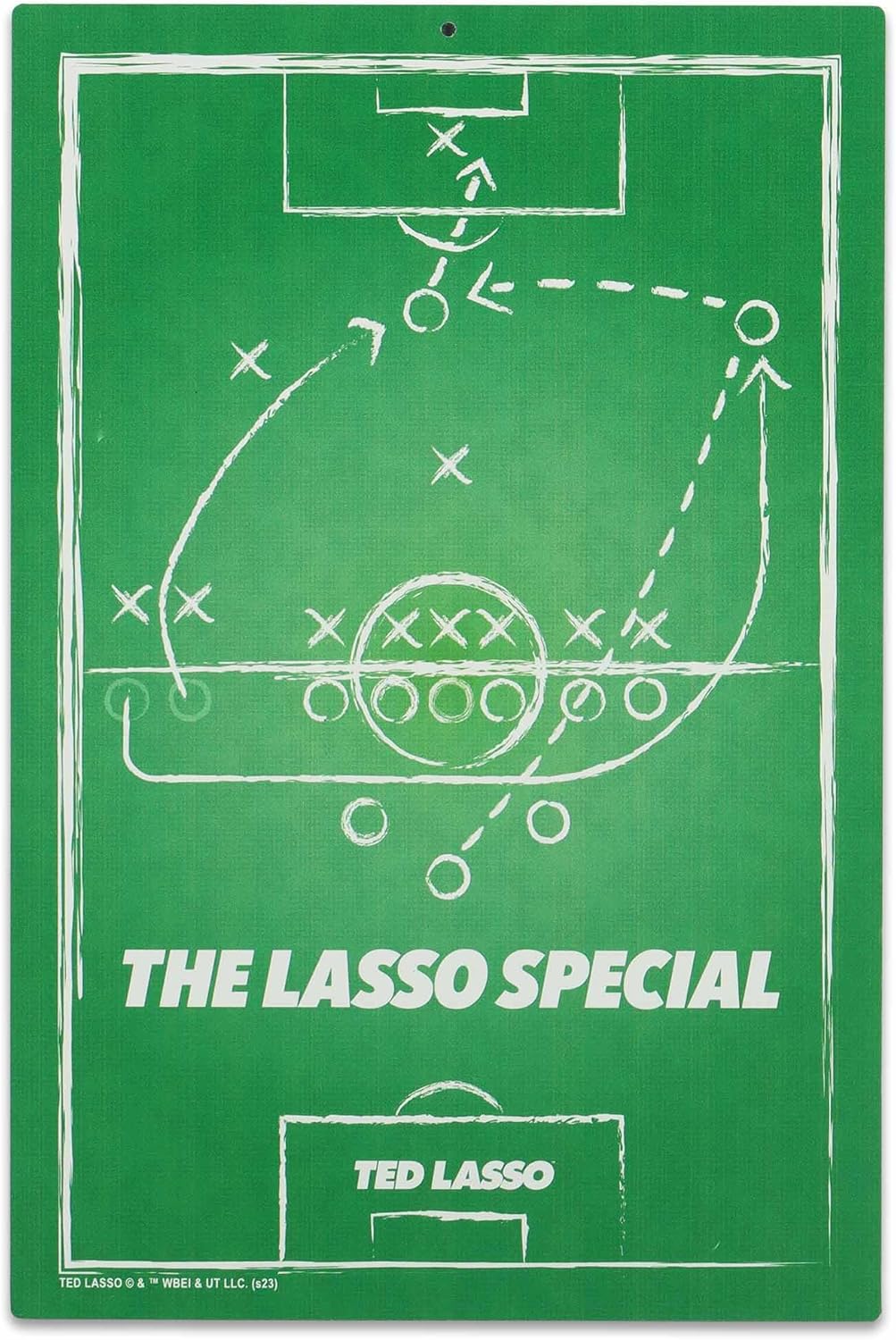 Amazon.com: Ted Lasso The Lasso Special Play Metal Sign - Fun Ted Lasso ...
