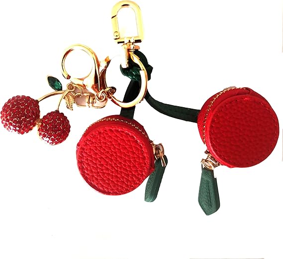 Amazon.com: QEENQEEU Small Coin Purse for Women – Mini Keychain Wallet ...