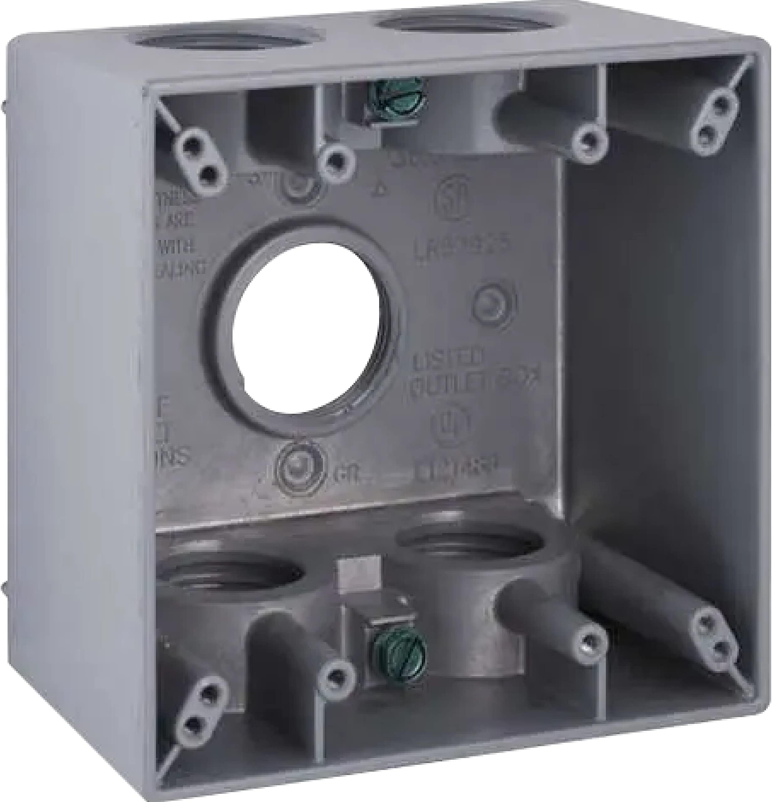 Bell Outdoor 5337-5 Two Gang Weatherproof Box - Amazon.com