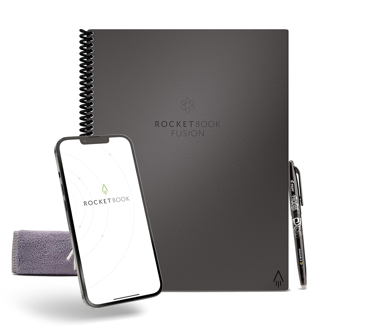 Rocketbook Fusion Smart Reusable Notebook - Calendar, To-Do Lists, and ...