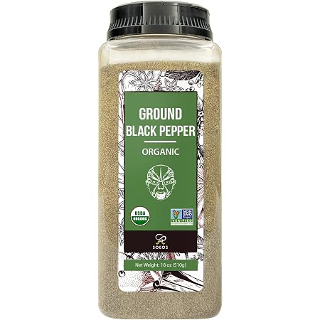 Amazon.com : Badia Black Pepper Ground Fine, 16 Ounce : Grocery Tea ...
