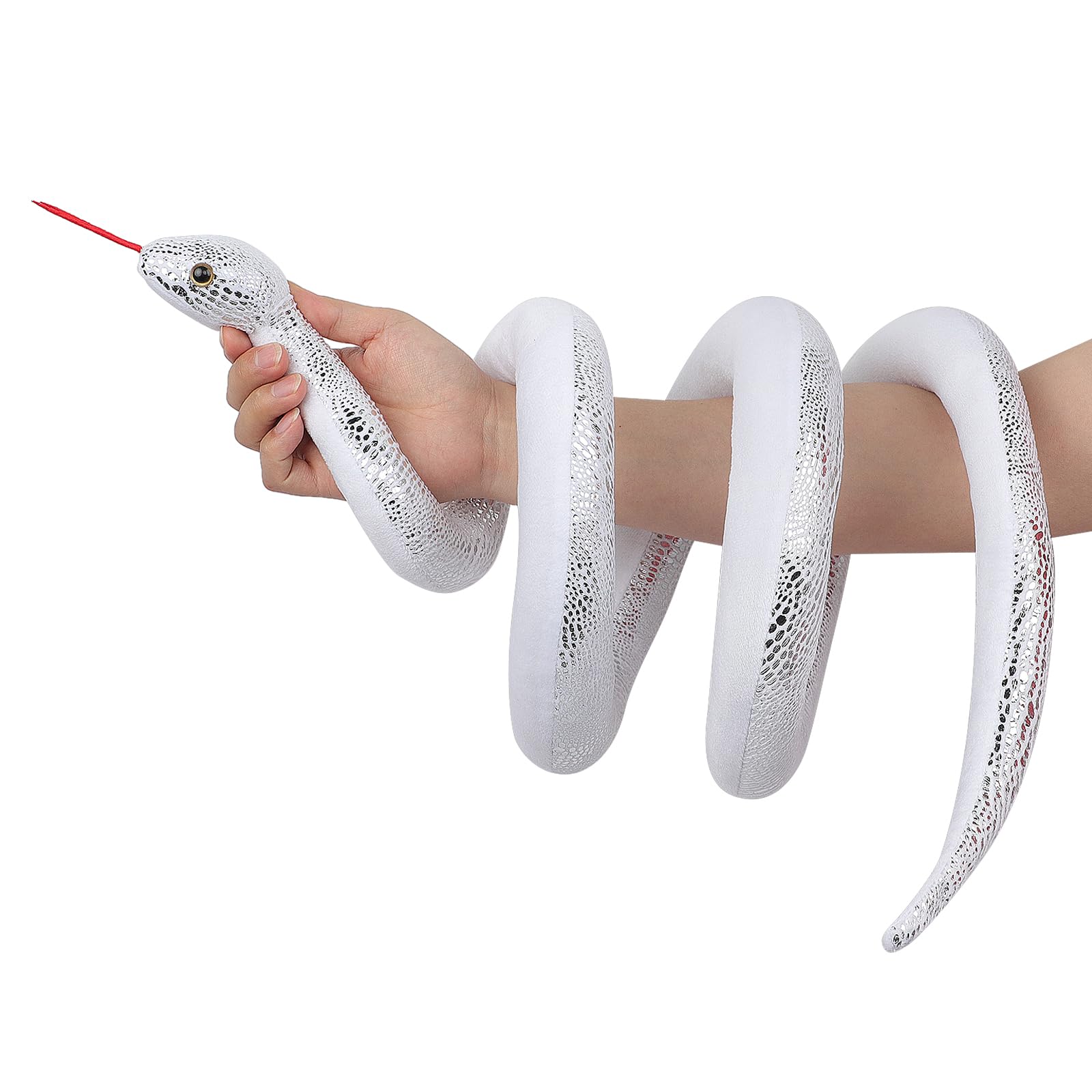OhMill Plush Snake Toys Giant Snakes Stuffed Snake Plush Soft Stuffed ...