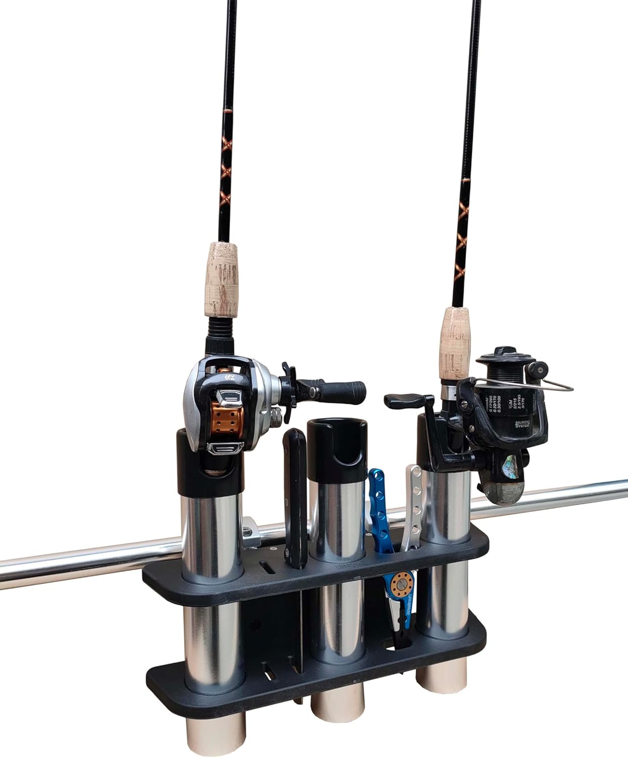 Amazon.com: Brocraft Rail Mount Clamp On Rod Storage/Rods Storage For ...