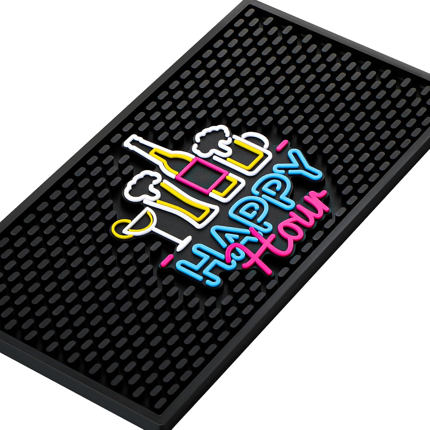 Amazon.com: Preboun Bar Mat for Countertop with Fluorescent Pattern ...