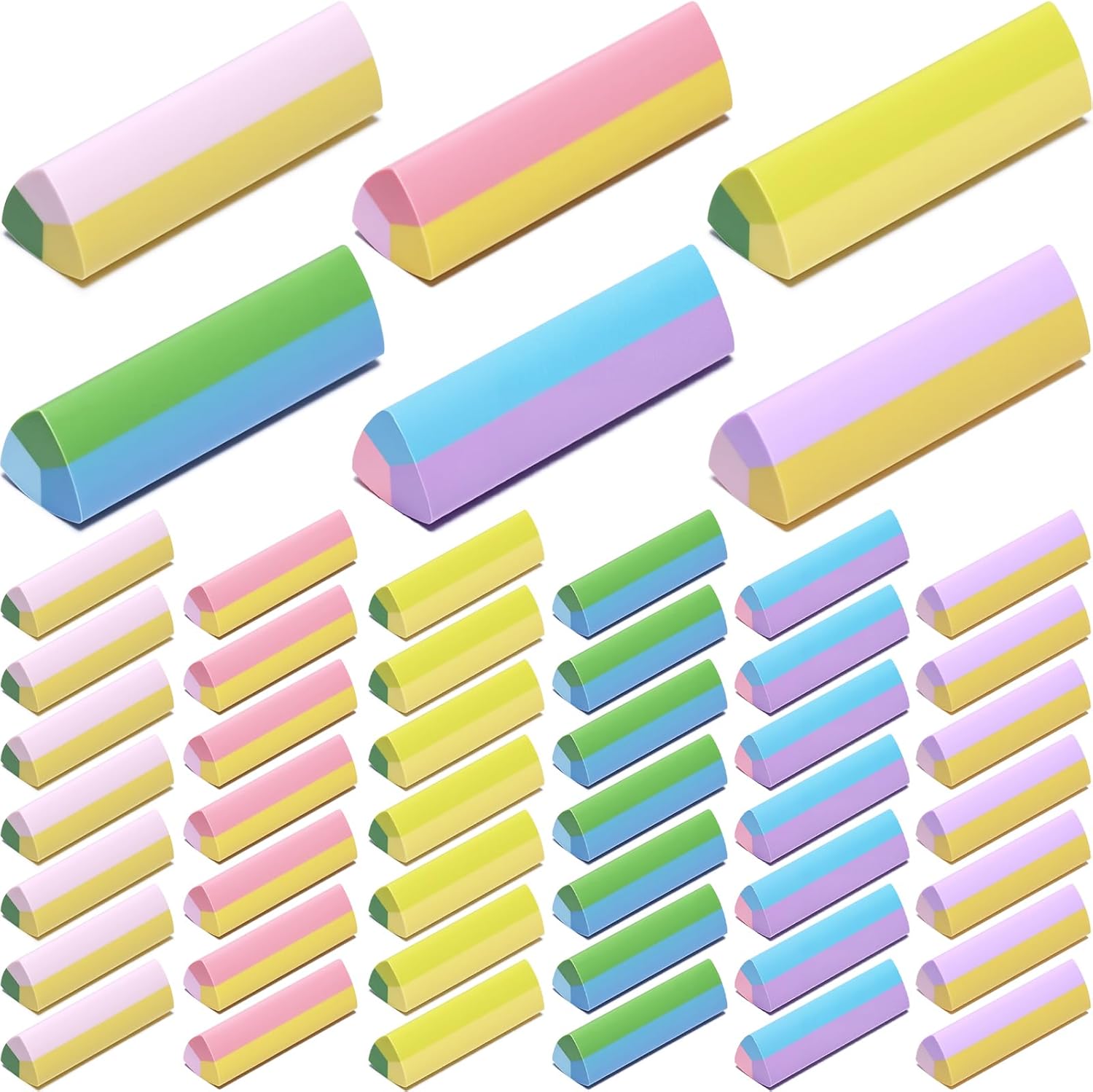 Amazon.com: Resurhang 48 Pcs Erasers Bulk for Kids, Cute Erasers for ...