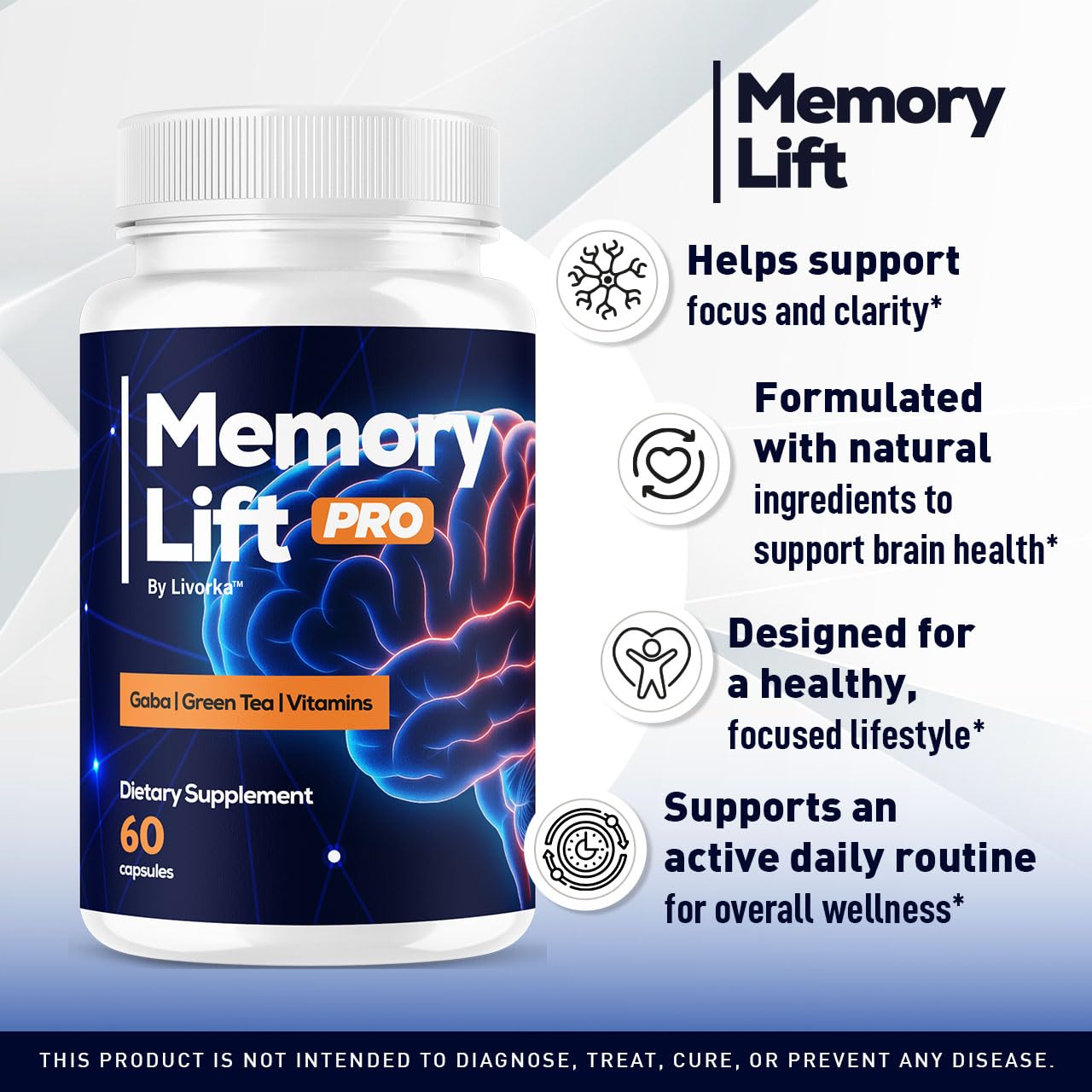 Snapklik.com : (3 Pack) Memory Lift Pro Supplement Capsules - Official ...
