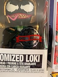 Amazon.com: Funko Pop Marvel: Venom - Venomized Loki Collectible Figure ...