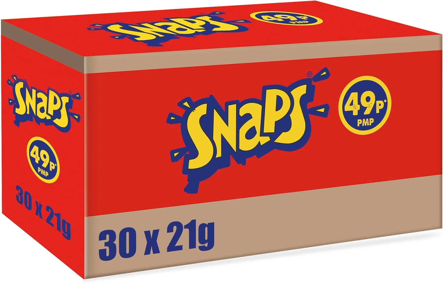 Smiths Snaps Spicy Tomato Snacks 49p RRP PMP 21g (Case of 30) : Amazon ...