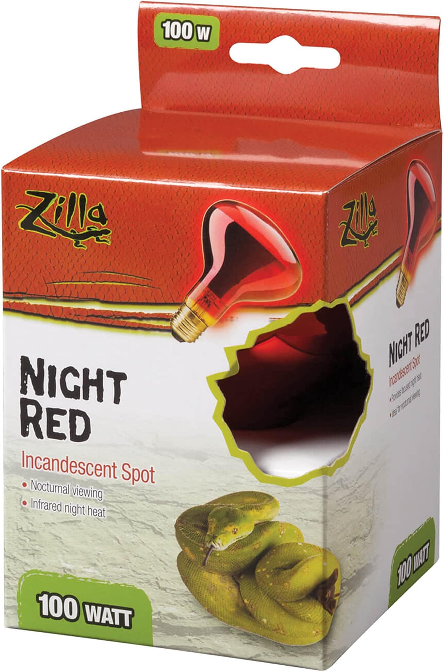 Amazon.com : Zilla 3 Pack of Night Black Heat Incandescent Spot Bulbs, 50 Watts, Reptile Night ...