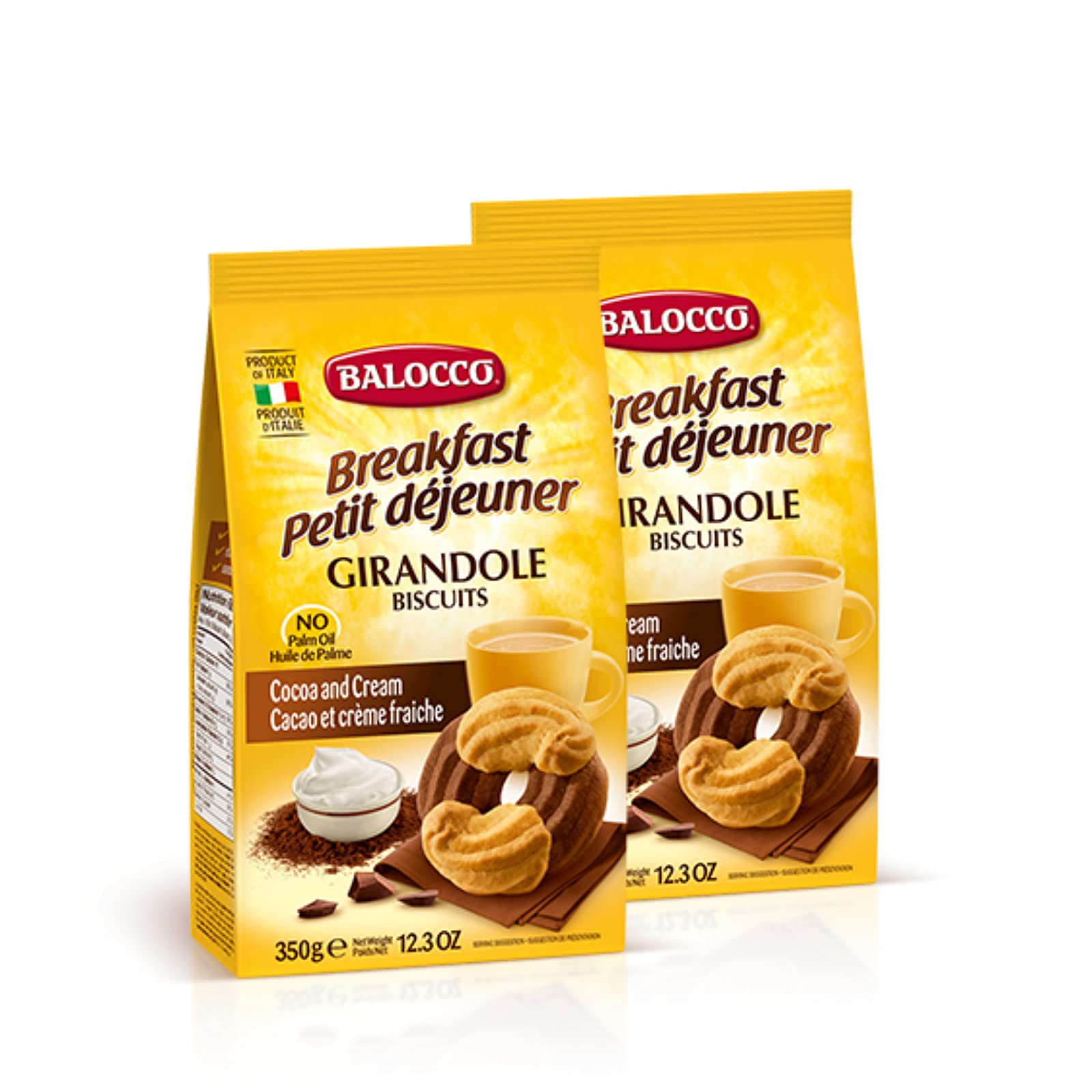 Buy BALOCCO Girandole Shortbread Italian Breakfast Biscuits - 2 x 350G ...