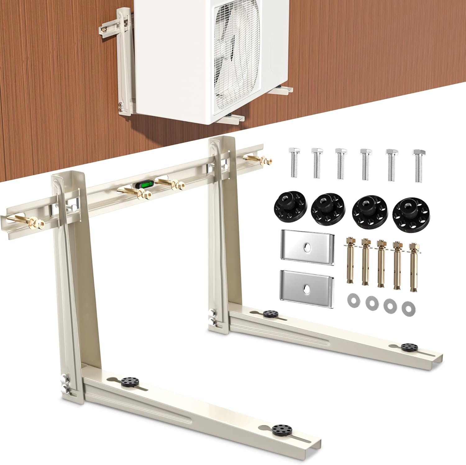 Amazon.com: Toutgood Mini Split Wall Mounting Bracket, Heavy-Duty ...