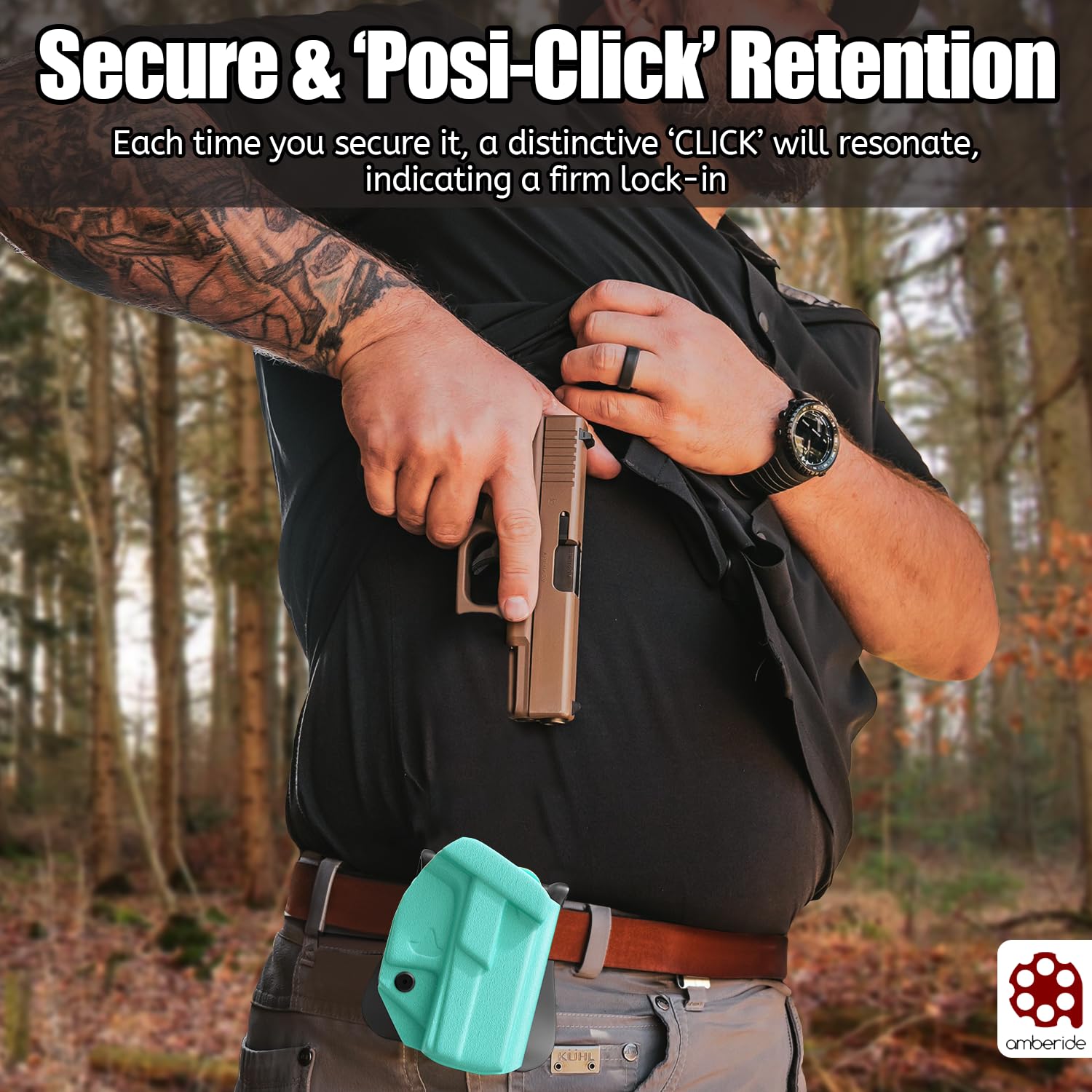Snapklik.com : S&W SD9VE SD40VE Holster IWB & OWB Kydex Holster Fit ...