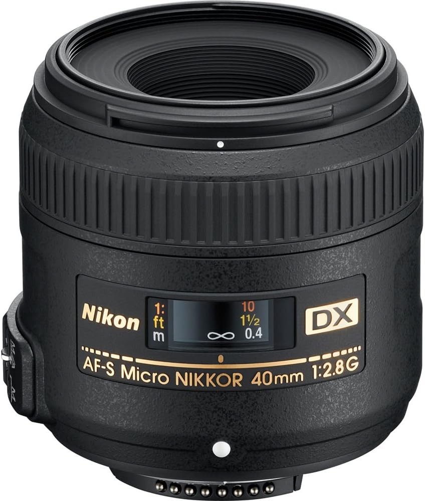 Amazon.com : Nikon AF-S DX Micro-NIKKOR 40mm f/2.8G Close-up Lens for ...