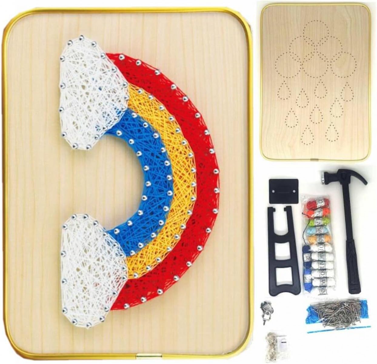 Amazon.com: WellieSTR (Rainbow String Art Kit - Crafts Kit for Adults ...