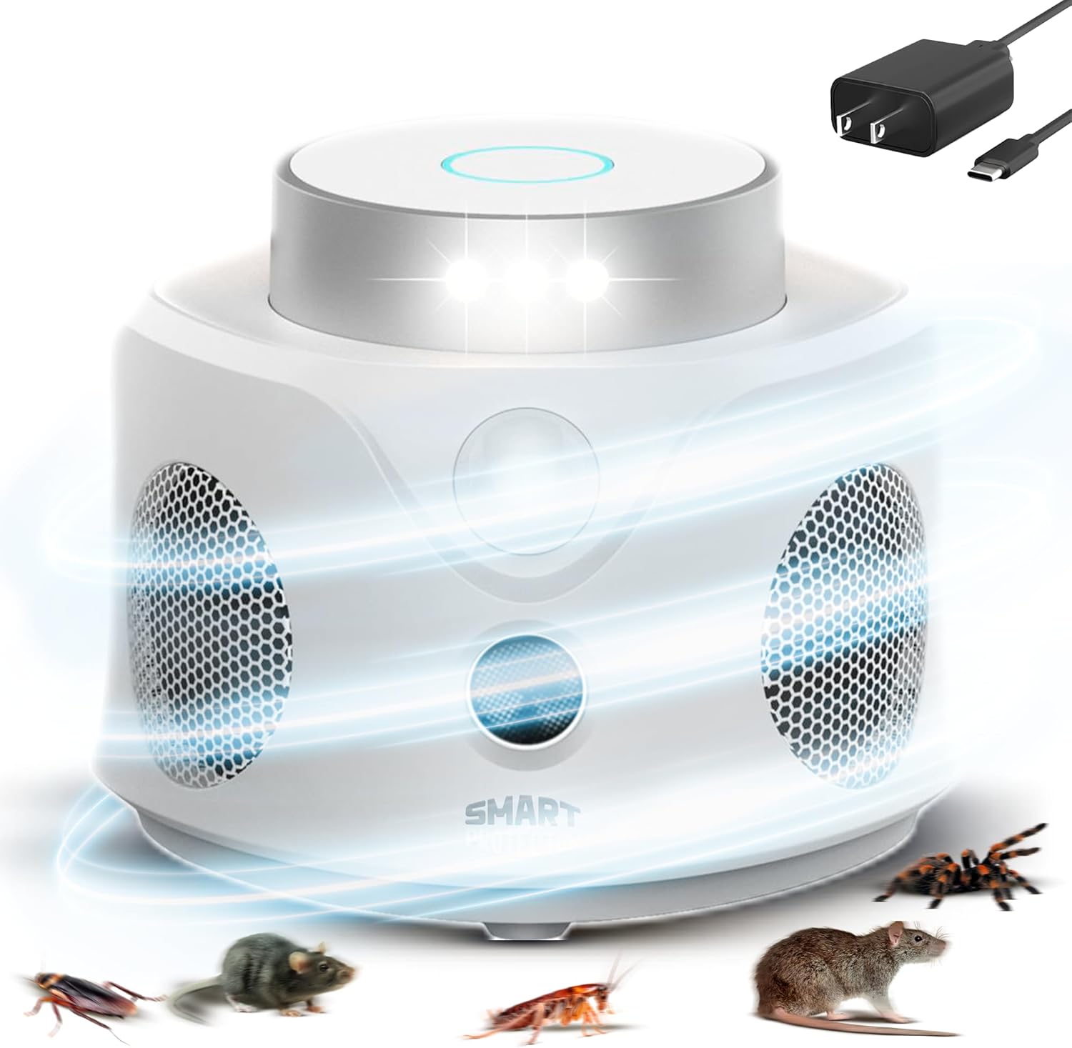 Amazon.com: Ultrasonic Rodent Repellent - Indoor Solution for Unwanted ...