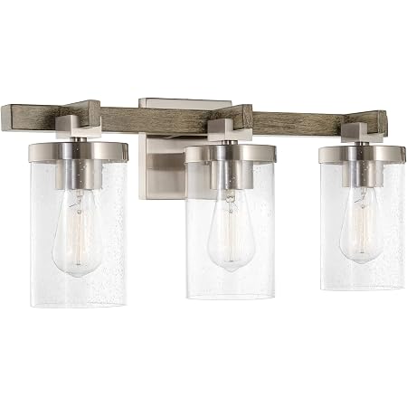 Kira Home Greyson 22" 3-Light Farmhouse Vanity/Bathroom Light ...