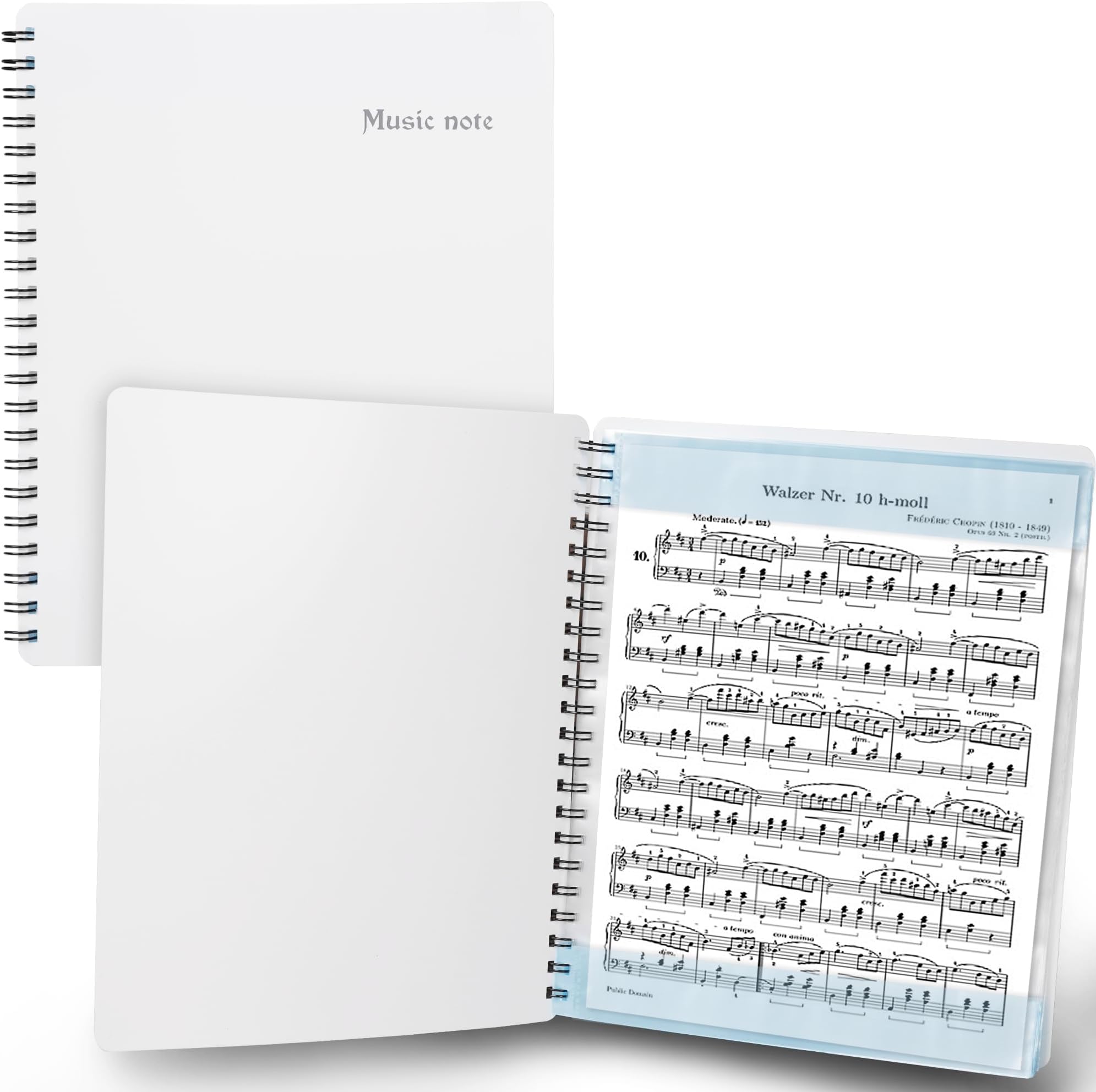 Amazon.com : Music Sheet File Paper Storage Folder Creative Change ...