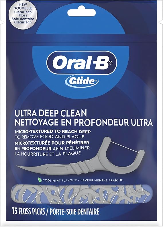 Porte-soie dentaire Oral-B Glide Pro-Santé Nettoyage en profondeur ...