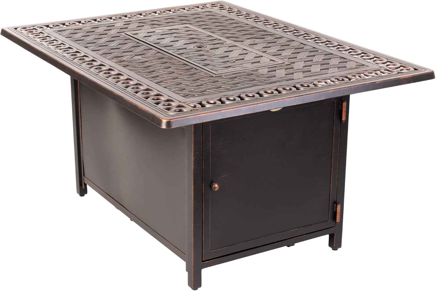 Amazon.com: Fire Sense 62976 Meerin Woven Aluminum Convertible Gas Fire ...