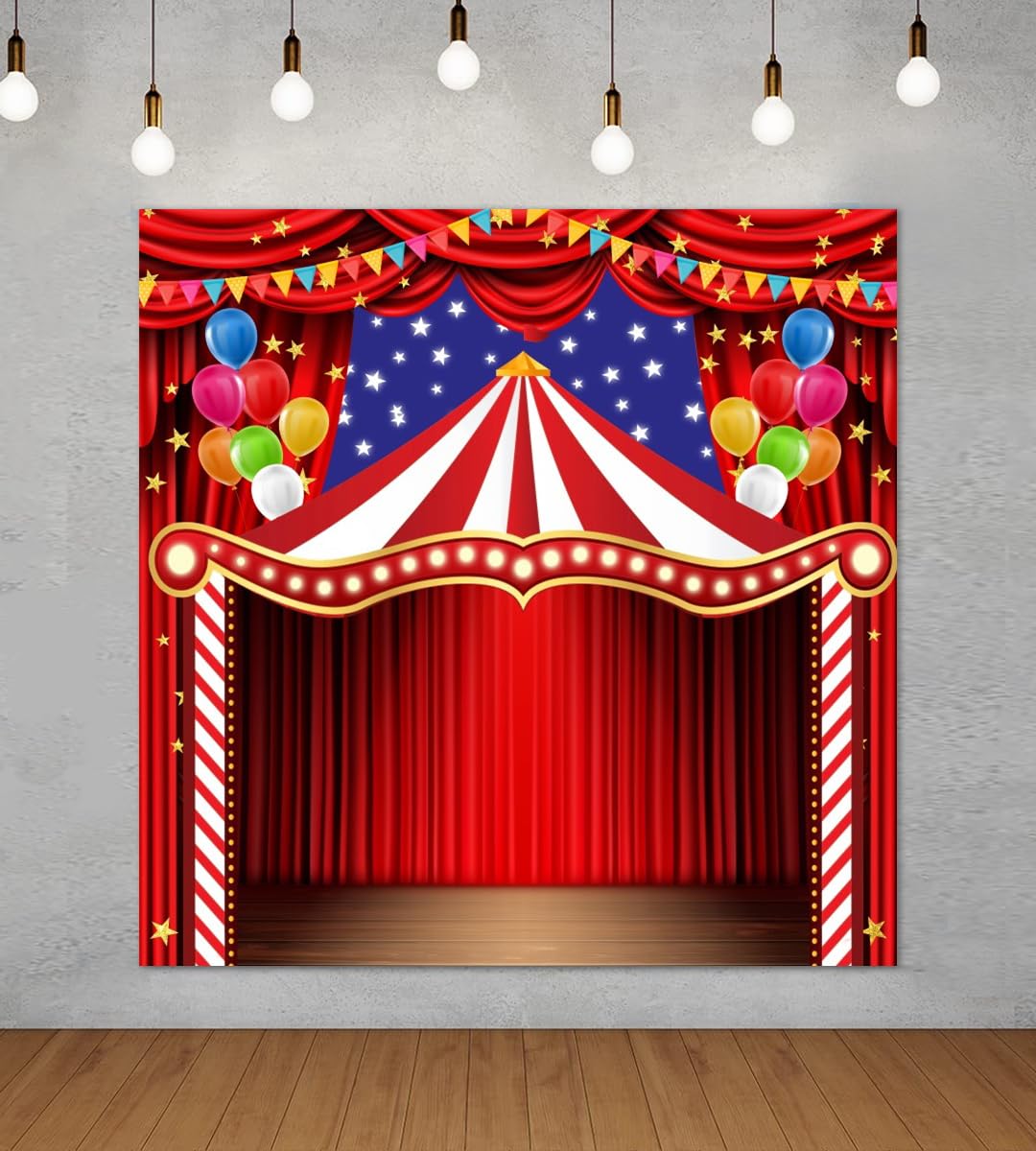 Plastic Carnival Backdrop Pink Carnival Backdrop Etsy