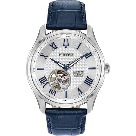 Bulova Herren Analog Automatik Uhr mit Leder Armband 96A206 : Amazon.de ...