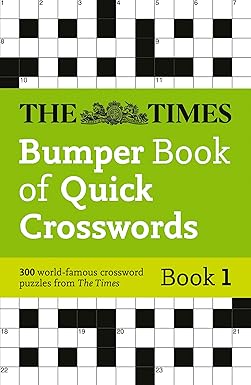 The Times Bumper Book of Quick Crosswords Book 1: 300 world-famous ...