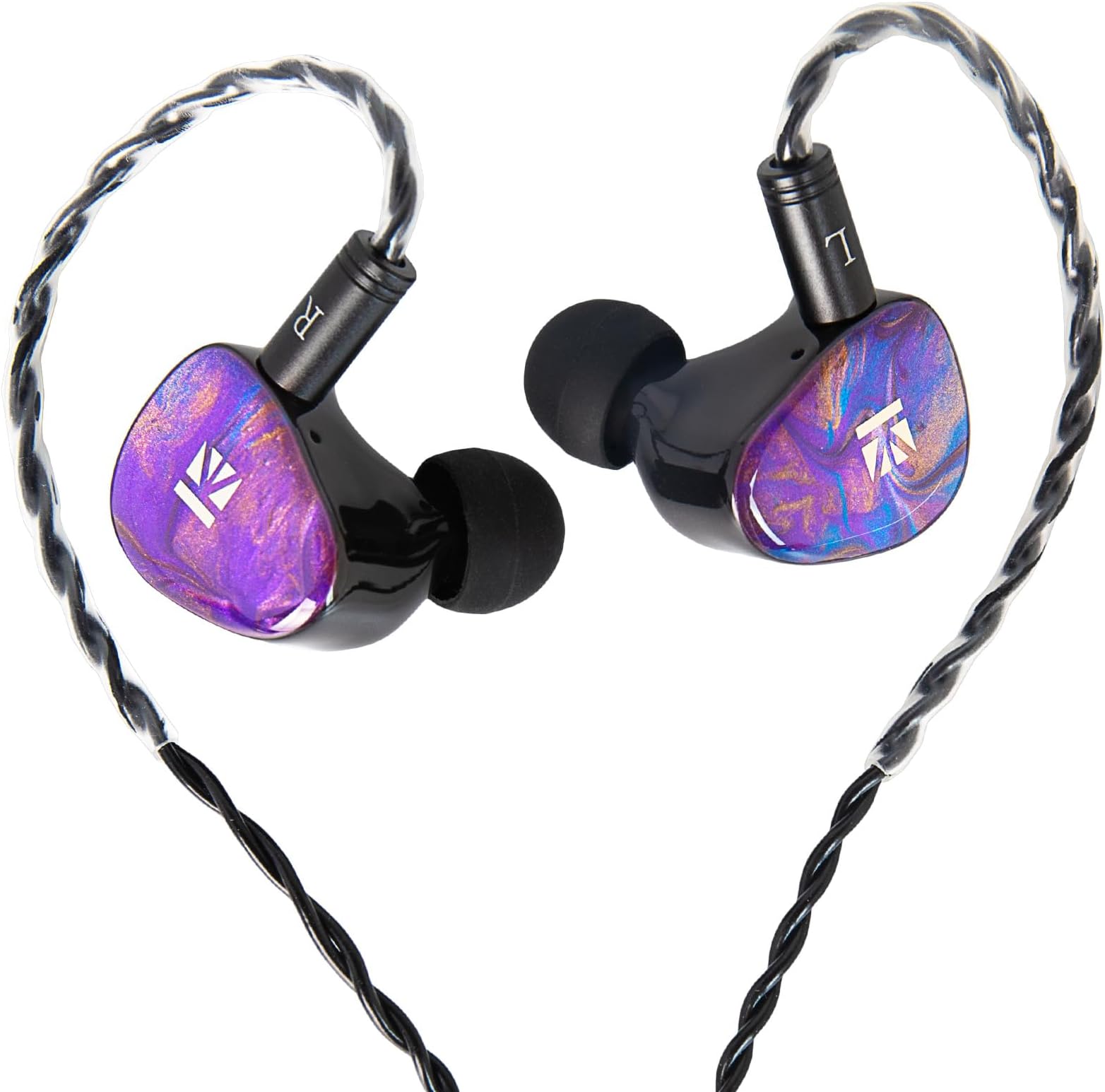 Amazon.com: BASN in-Ear Monitor Headphones Dual Dynamic Drivers in Ear ...