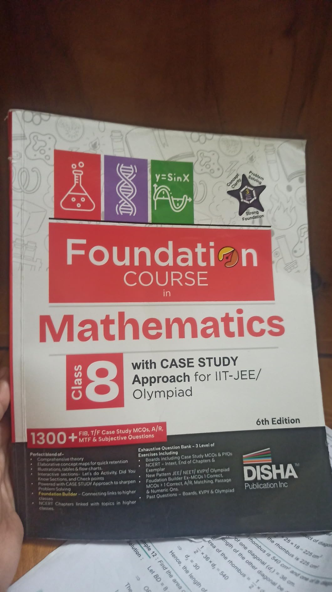 Buy Foundation Course in Mathematics Class 8 with Case Study Approach ...