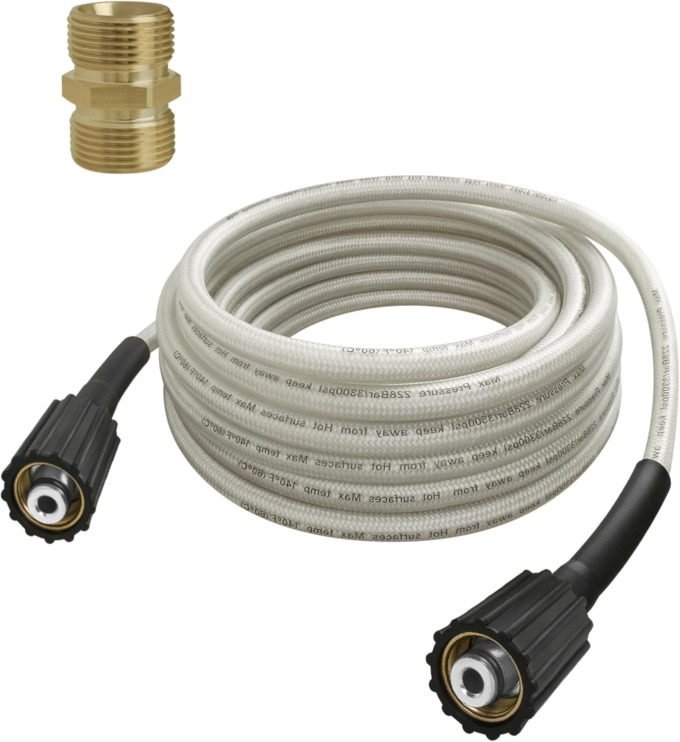 Amazon.com: 25FT High Pressure Washer Hose for Greenworks Model 5200402 ...