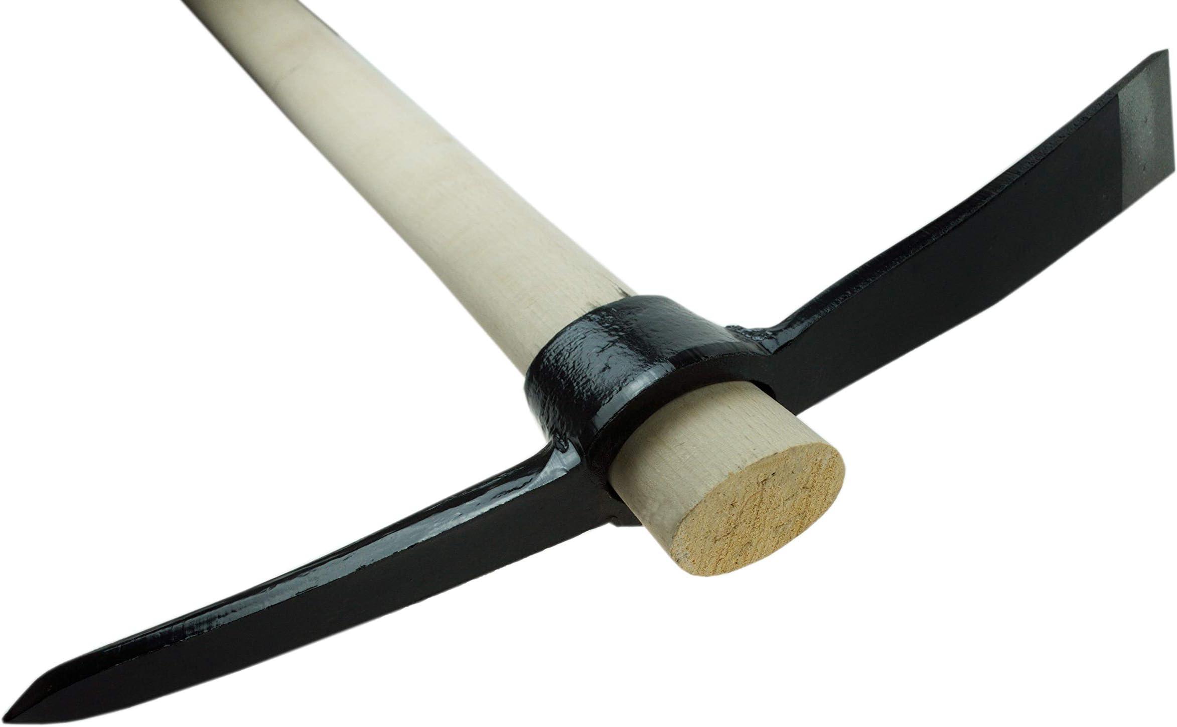 KOTARBAU® Keilhaue 1,5 kg mit Holzstiel Spitzhacke Pickel Hacke ...