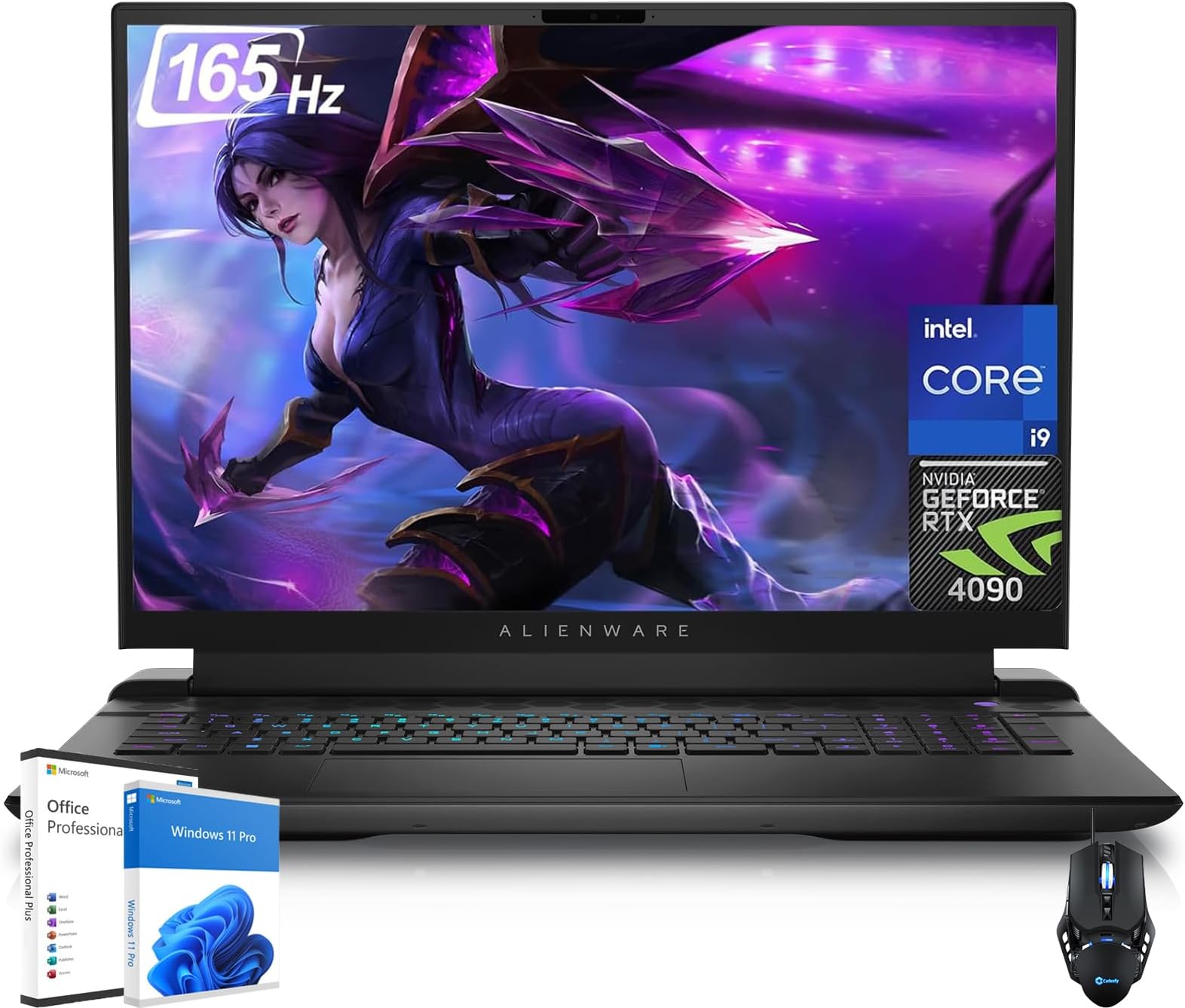 Amazon.com: Dell Alienware M18 R2 Gaming Laptop, 18" QHD+ 165Hz, Intel ...