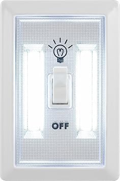 Amazon.com: Lights by Night Wireless LED Light Switch, Battery Operated ...
