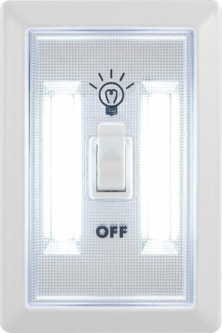Amazon.com: Lights by Night Wireless LED Light Switch, Battery Operated ...