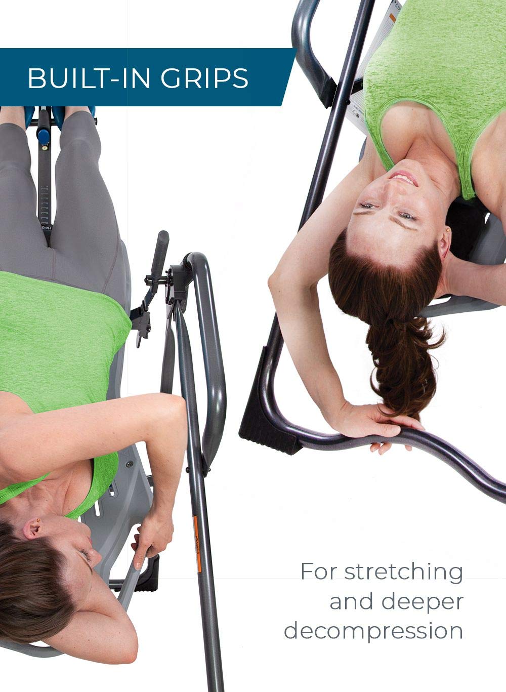 Snapklik.com : TEETER FitSpine X3 Inversion Table, Deluxe EZ-Reach ...