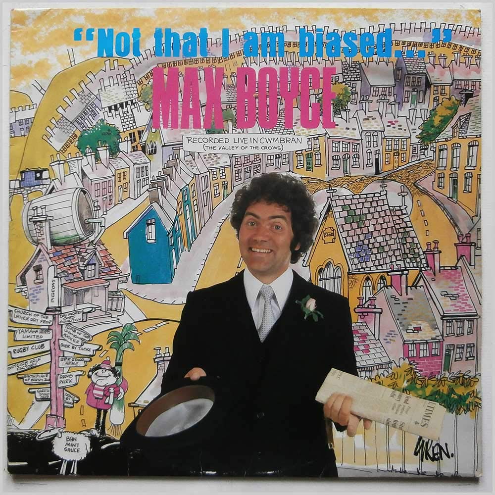NOT THAT I AM BIASED-VINYL LP 1979 MAX BOYCE - Max Boyce: Amazon.de ...