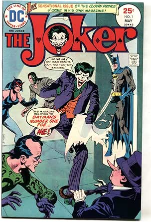 Amazon.com: THE JOKER #1 comic book DC-1975-First issue FN/VF : N/A, N ...