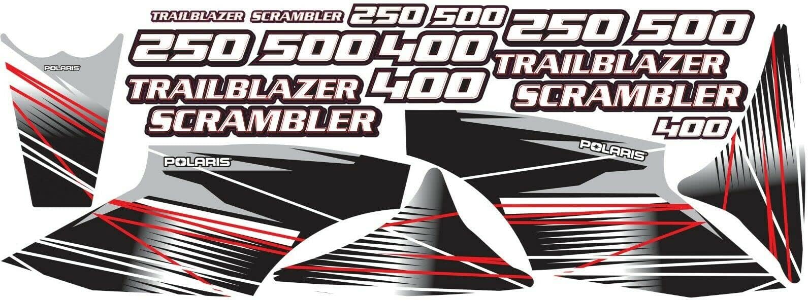 Amazon.com: Polaris Sportsman 500 600 700 800 (2005-10) Body Stickers ...