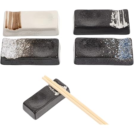 Amazon.com: LIFKOME 4pcs Ceramics Chopsticks Rests Hand Painted ...