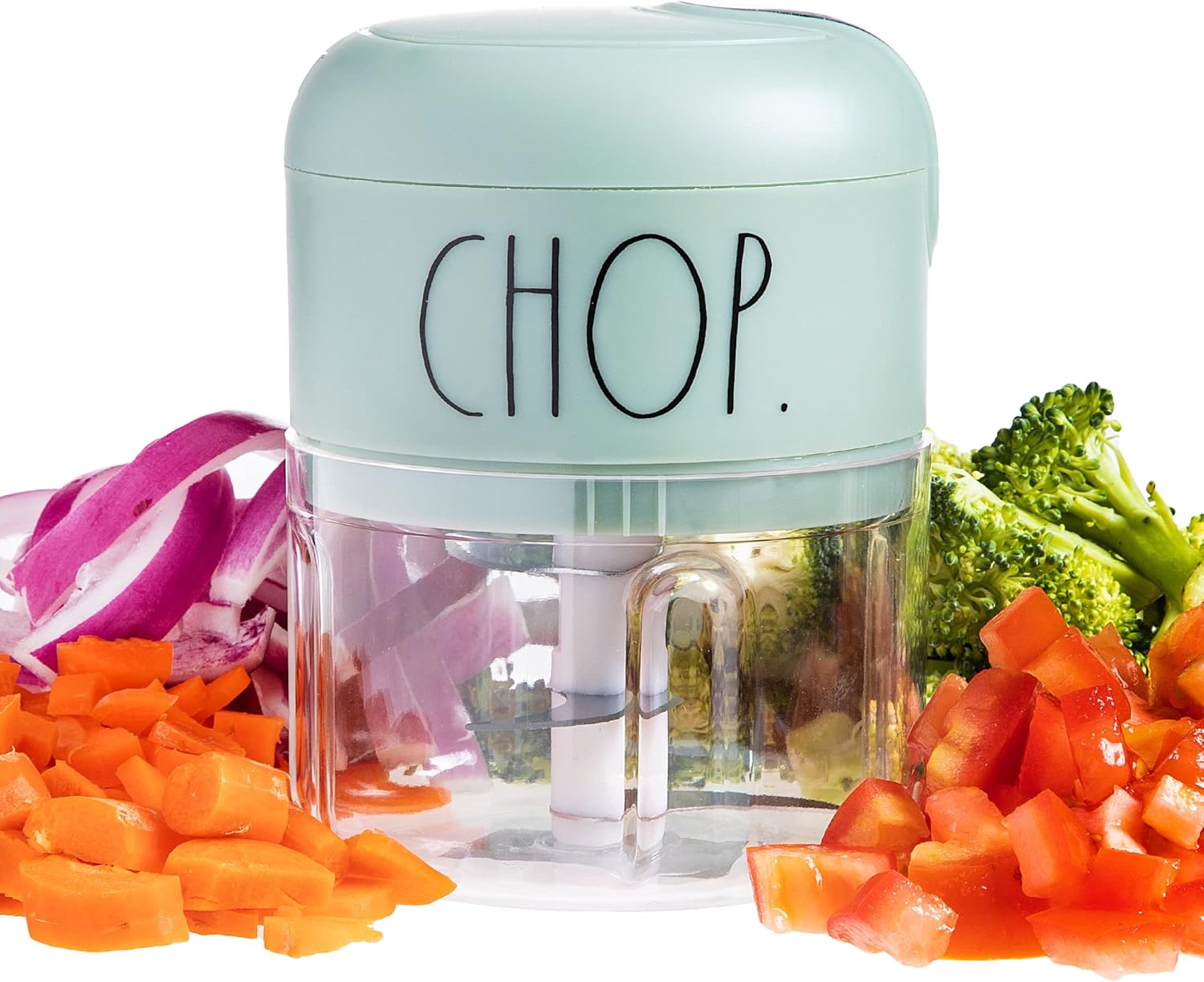 Amazon.com: Rae Dunn Electric Mini Garlic Chopper,USB Rechargeable ...