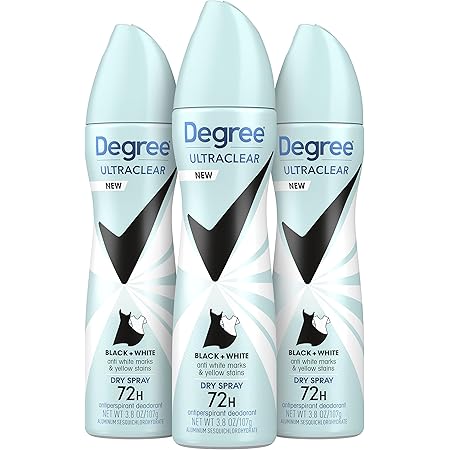 Amazon.com: Degree Ultra Clear Antiperspirant Deodorant Dry Spray Anti ...