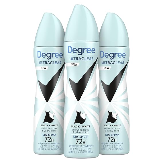 Amazon.com : Degree Ultra Clear Antiperspirant Deodorant Dry Spray Anti ...